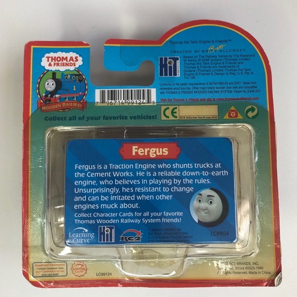 Learning Curve | Toys | New Thomas Friends Fergus Wooden Train | Poshmark